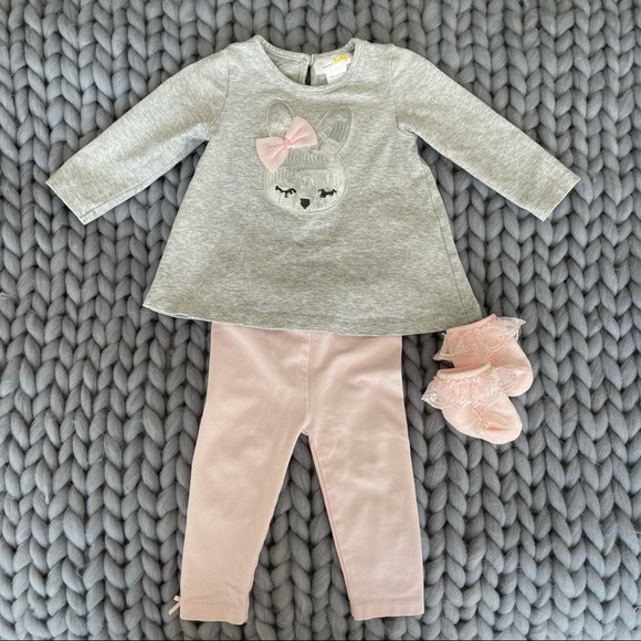 Bloomies Kids | Matching Sets | Bunny Themed Outfit With Sequins Size ...